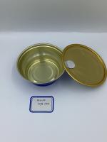China 180ml Two Piece Aluminum Foil Bowl 83.3mm x 50mm 307 Caliber Food Grade for sale