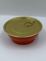 China 220ml Custom Two Piece Aluminum Bowl 98.9x50mm 401 Caliber Food Grade Tinplate for sale