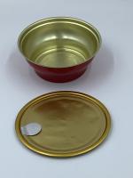 China 250ml Two Piece Aluminum Bowl Can 98.9mm Diameter 401 Caliber Food Grade for sale