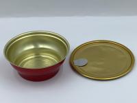 China 250ml Two Piece Aluminum Bowl Can 98.9mm Diameter 401 Caliber Food Grade for sale