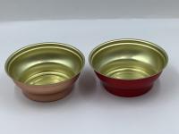 China 350ml Customizable Two Piece Aluminum Bowl 98.9mmx65mm 401 Caliber with Interior Coatings for sale