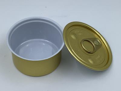 China 50ml Compact Aluminum Bowl Can 72.9×22mm 300# Spec Food-Grade Storage Container for sale