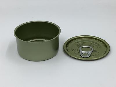 China 53mm Diameter Round Bottom Iron Can D53*H38mm Caliber 202 50ml Capacity for sale