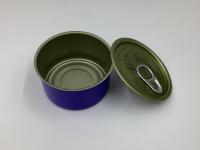 China 70ml Round Bottom Two Piece Can 65mm×28mm Customised Tin Plate Cans For Packaging Solutions for sale