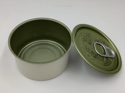 China 65mm×34mm Round-Bottom Iron Can with 211 Caliber and 85ml Capacity for Small-Batch Packaging for sale