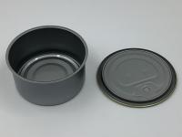 China 110ml Two Piece Tin Can 65mm x 40mm Food Grade Tinplate for Food and Gift Packaging for sale