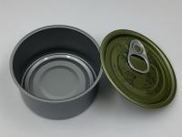 China 110ml Two Piece Tin Can 65mm x 40mm Food Grade Tinplate for Food and Gift Packaging for sale