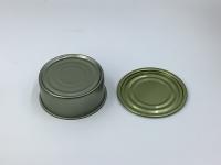 China 90ml 73mm x 28mm Two Piece Tinplate Can Airtight Seal Wide Mouth Food Grade for sale