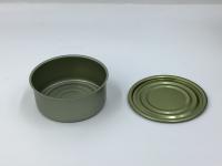 China 90ml 73mm x 28mm Two Piece Tinplate Can Airtight Seal Wide Mouth Food Grade for sale