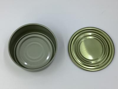 China 90ml 73mm x 28mm Two Piece Tinplate Can Airtight Seal Wide Mouth Food Grade for sale