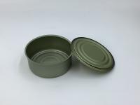 China 90ml 73mm x 28mm Two Piece Tinplate Can Airtight Seal Wide Mouth Food Grade for sale