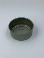 China Two Piece Sealable Tin Cans 73mm 32mm Caliber 300 100ml Food Grade Tinplate for Pet Industry for sale