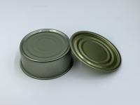 China Two Piece Sealable Tin Cans 73mm 32mm Caliber 300 100ml Food Grade Tinplate for Pet Industry for sale