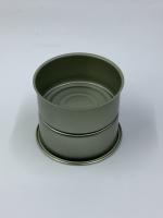 China Custom 73mm x 40mm Two Piece Tinplate Can 300 Caliber 150ml Capacity for Food Packaging for sale