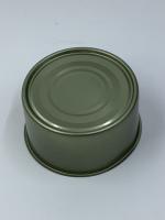 China Food Grade Custom Tin Containers 73mm 200ml Round Tinplate Cans for Confectionery Gourmet Foods for sale