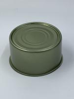 China Food Grade Custom Tin Containers 73mm 200ml Round Tinplate Cans for Confectionery Gourmet Foods for sale