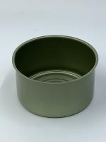 China Food Grade Custom Tin Containers 73mm 200ml Round Tinplate Cans for Confectionery Gourmet Foods for sale