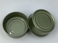 China 83mm x 27mm Two Piece Iron Straight Can 307 Caliber 95ml Food Grade Tinplate Custom Sample Packaging for sale