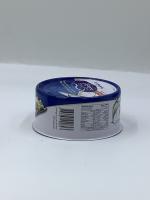 China 180ml Custom Iron Can D83 H42mm 307 Two Piece Straight Can Food Grade Tinplate for sale