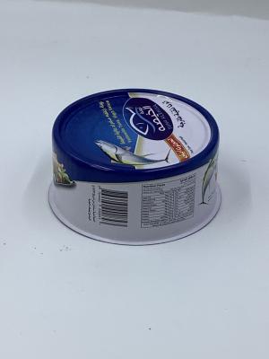 China 180ml Custom Iron Can D83 H42mm 307 Two Piece Straight Can Food Grade Tinplate for sale