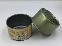 China D83xH54mm 307# 250ml Two Piece Iron Straight Can Food Grade Tinplate Airtight Seal for sale