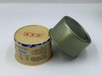 China D83xH54mm 307# 250ml Two Piece Iron Straight Can Food Grade Tinplate Airtight Seal for sale