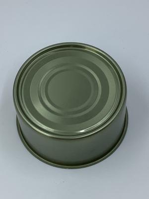 China 83mm Diameter Two Piece Iron Straight Can 307# 200 220ml Dual Capacity Food Grade Tinplate for sale
