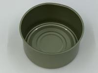 China 99mm Diameter Two-Piece Straight Tin Can 401# 400ml Food Grade Tinplate for Pet Food Snack Packaging for sale