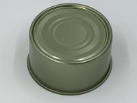 China 99mm Diameter Two-Piece Straight Tin Can 401# 400ml Food Grade Tinplate for Pet Food Snack Packaging for sale