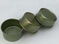China 99mm Diameter Two-Piece Straight Tin Can 401# 400ml Food Grade Tinplate for Pet Food Snack Packaging for sale