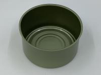 China 99mm Diameter Two-Piece Straight Tin Can 401# 350ml Food Grade Tinplate for Pet Food Snack Packaging for sale