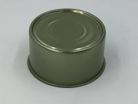 China 99mm Diameter Two-Piece Straight Tin Can 401# 350ml Food Grade Tinplate for Pet Food Snack Packaging for sale