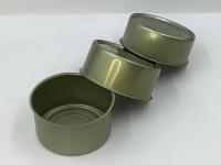 China 99mm Diameter Two-Piece Straight Can 401 Caliber 170-420ml Custom Food Tinplate Can for sale