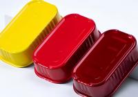 China Compact Rectangular Tin Cans 200ml Capacity Customizable Food-Grade Steel Packaging for sale