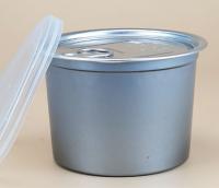 China Round-Bottom Two-Piece Tin Cans 53mm-65mm Diameter 50ml-110ml Capacity Customizable Packaging for sale