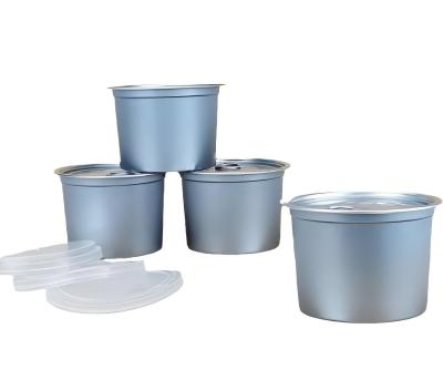 China Round-Bottom Two-Piece Tin Cans 53mm-65mm Diameter 50ml-110ml Capacity Customizable Packaging for sale