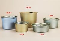 China Custom Stackable Tin Cans 65mm-83mm Diameter 100ml-185ml Capacity for Snacks Spices Dry Goods Storage for sale