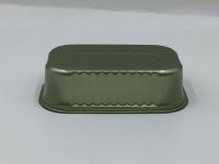China Food Safe Square Tin Can 125g Stackable Recyclable Iron Container 104mm x 60mm x 29mm for sale