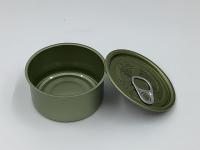 China 40ml Small Round Metal Containers 53mm Diameter Food-Grade Tinplate for Snack Packaging for sale