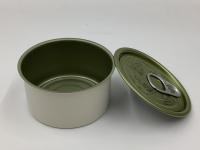 China Custom Two-Piece Shallow Round Tin Cans 53mm × 32mm 55ml Capacity with 202 Caliber for Sample Packaging for sale