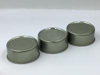 China 65mm × 40mm Round Tin Can with 110ml Capacity - Food-Grade Tinplate Packaging for Snacks & Pet Treats for sale
