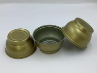 China Customizable 83mm Two-Piece Tin Can Bowl Bottom 307# 100ml Capacity Food-Grade Tinplate for sale
