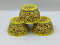 China Large Capacity Bowl Bottom Two Piece Iron Can 500ml D127xH60mm Square Bulk Storage Tinplate for sale