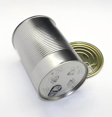 China Custom Three Piece Food Tin Can 99mm Diameter 401 Caliber 500G Capacity D99H160mm for sale