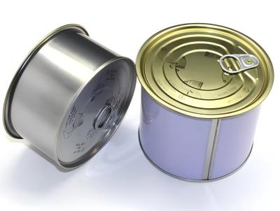 China 65mm Small Food Tin Can 211 Caliber D65xH68mm Three Piece Structure for Single Nut Packaging for sale