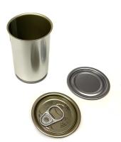 China Customizable Three Piece Food Tin Can 73mm Diameter 500ml Capacity for Canned Meat Fruits for sale