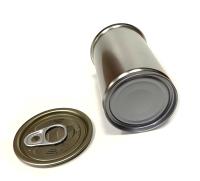 China Customizable Three Piece Food Tin Can 73mm Diameter 500ml Capacity for Canned Meat Fruits for sale