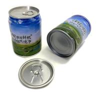 China 250ml 65x91mm Food Grade Tinplate 3 Piece Can for Juice Beverage Packaging for sale