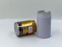 China 245ml Moisture Proof Food Grade Tin Beverage Can 65mm x 91mm with SGS Certification and Customizable Options for sale