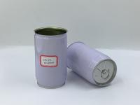 China Customizable 65mm x 113mm 330ml Round Tinplate Beverage Can Airtight Food-Grade for sale